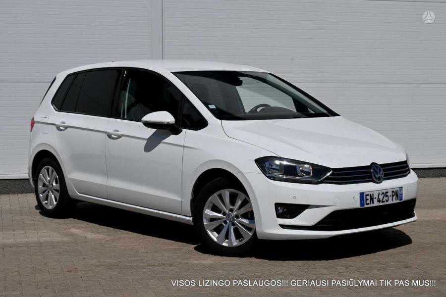Balts Volkswagen Golf Sportsvan 2017 Kretinga, ar dzinēja tilpumu 1.60 L un nobraukumu 145 tūkst. km par 7999 €, foto 1 vietnē AUTOMOTO.COM.LV