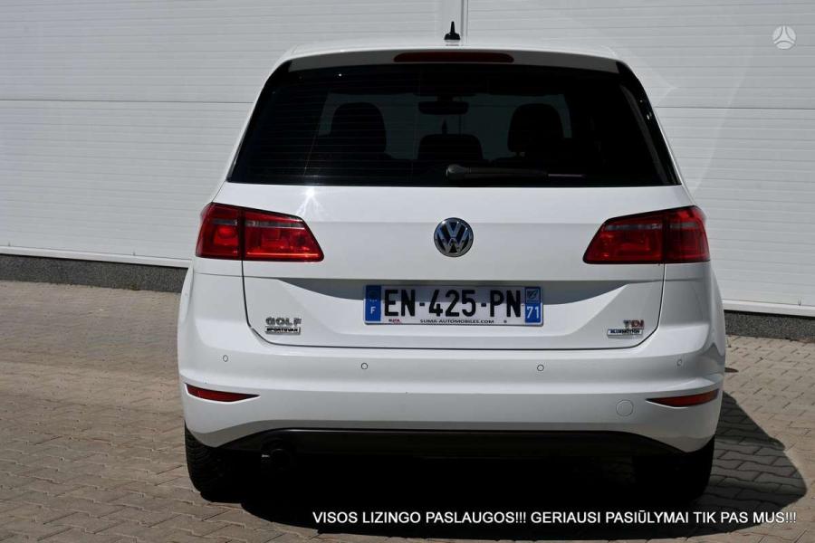 Balts Volkswagen Golf Sportsvan 2017 Kretinga, ar dzinēja tilpumu 1.60 L un nobraukumu 145 tūkst. km par 7999 €, foto 9 vietnē AUTOMOTO.COM.LV