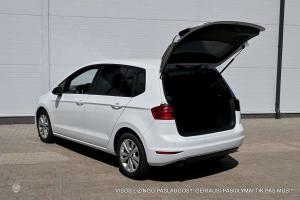 Balts Volkswagen Golf Sportsvan 2017 Kretinga, ar dzinēja tilpumu 1.60 L un nobraukumu 145 tūkst. km par 7999 €, foto 12 vietnē AUTOMOTO.COM.LV