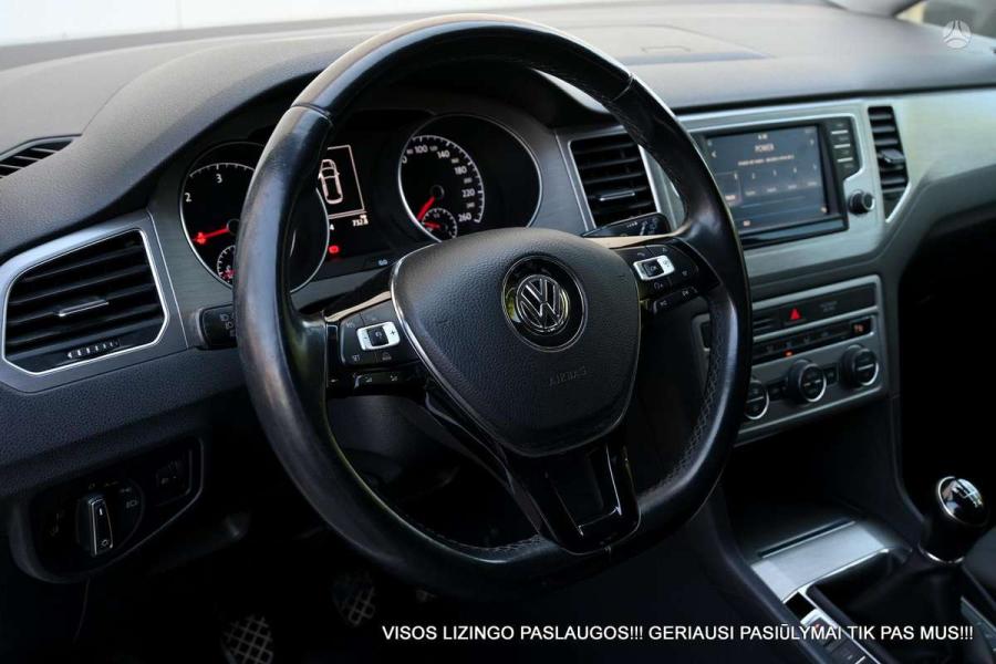 Balts Volkswagen Golf Sportsvan 2017 Kretinga, ar dzinēja tilpumu 1.60 L un nobraukumu 145 tūkst. km par 7999 €, foto 20 vietnē AUTOMOTO.COM.LV