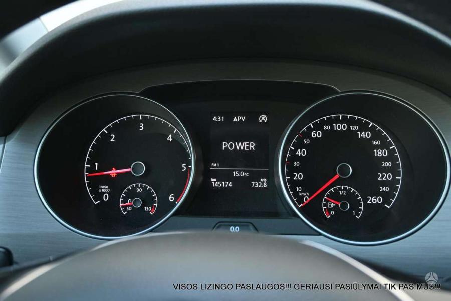 Balts Volkswagen Golf Sportsvan 2017 Kretinga, ar dzinēja tilpumu 1.60 L un nobraukumu 145 tūkst. km par 7999 €, foto 33 vietnē AUTOMOTO.COM.LV