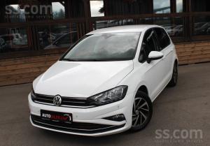 Белый Фольксваген Гольф Спортсван 2019 в Рига, объемом двигателя 1.60 л и пробегом 0 тыс. км за 8890 €, фото  на AUTOMOTO.COM.LV