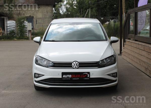 Balts Volkswagen Golf Sportsvan 2019 Rīga, ar dzinēja tilpumu 1.60 L un nobraukumu 0 tūkst. km par 8890 €, foto 5 vietnē AUTOMOTO.COM.LV
