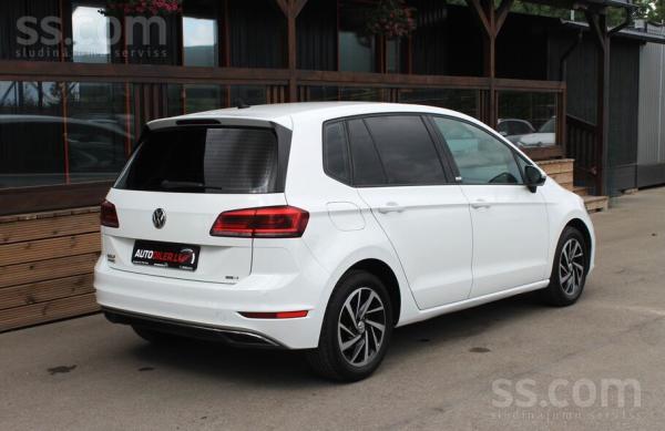Balts Volkswagen Golf Sportsvan 2019 Rīga, ar dzinēja tilpumu 1.60 L un nobraukumu 0 tūkst. km par 8890 €, foto 10 vietnē AUTOMOTO.COM.LV