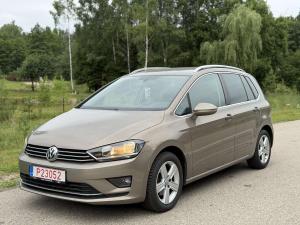 Yellow Volkswagen Golf Sportsvan 2015 in Vilnius, with an engine capacity of 1.60 L and mileage of 189 thousand km for 7300 €, photo 8 on AUTOMOTO.COM.LV