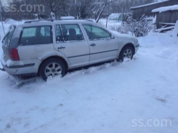 Volkswagen Golf 2001 in Balvi, with an engine capacity of 1.90 L and mileage of 0 thousand km for 650 €, photo 1 on AUTOMOTO.COM.LV