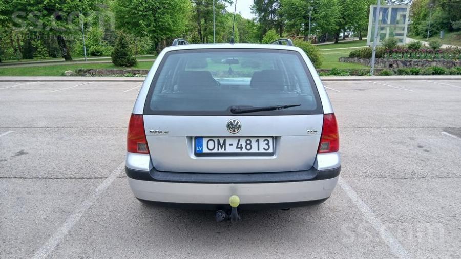 Volkswagen Golf 2001 in Ogre, with an engine capacity of 1.90 L and mileage of 310 thousand km for 2550 €, photo 6 on AUTOMOTO.COM.LV