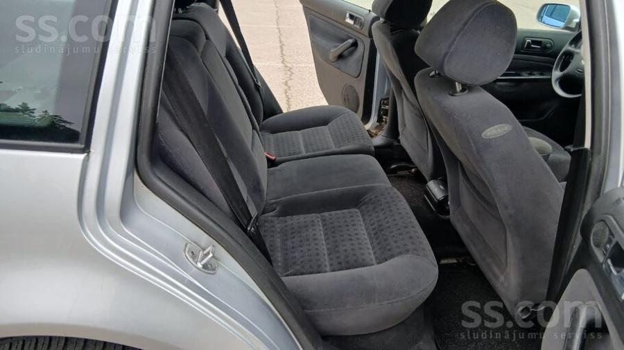 Volkswagen Golf 2001 in Ogre, with an engine capacity of 1.90 L and mileage of 310 thousand km for 2550 €, photo 13 on AUTOMOTO.COM.LV