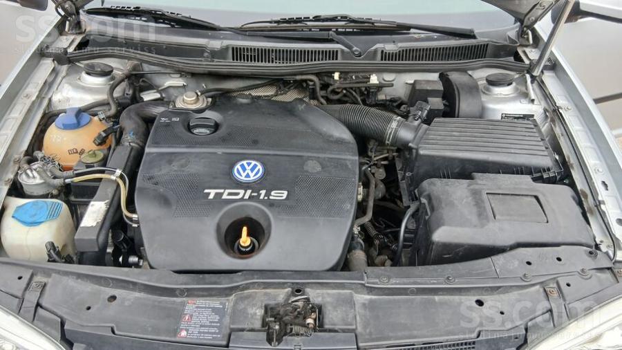 Volkswagen Golf 2001 in Ogre, with an engine capacity of 1.90 L and mileage of 310 thousand km for 2550 €, photo 17 on AUTOMOTO.COM.LV