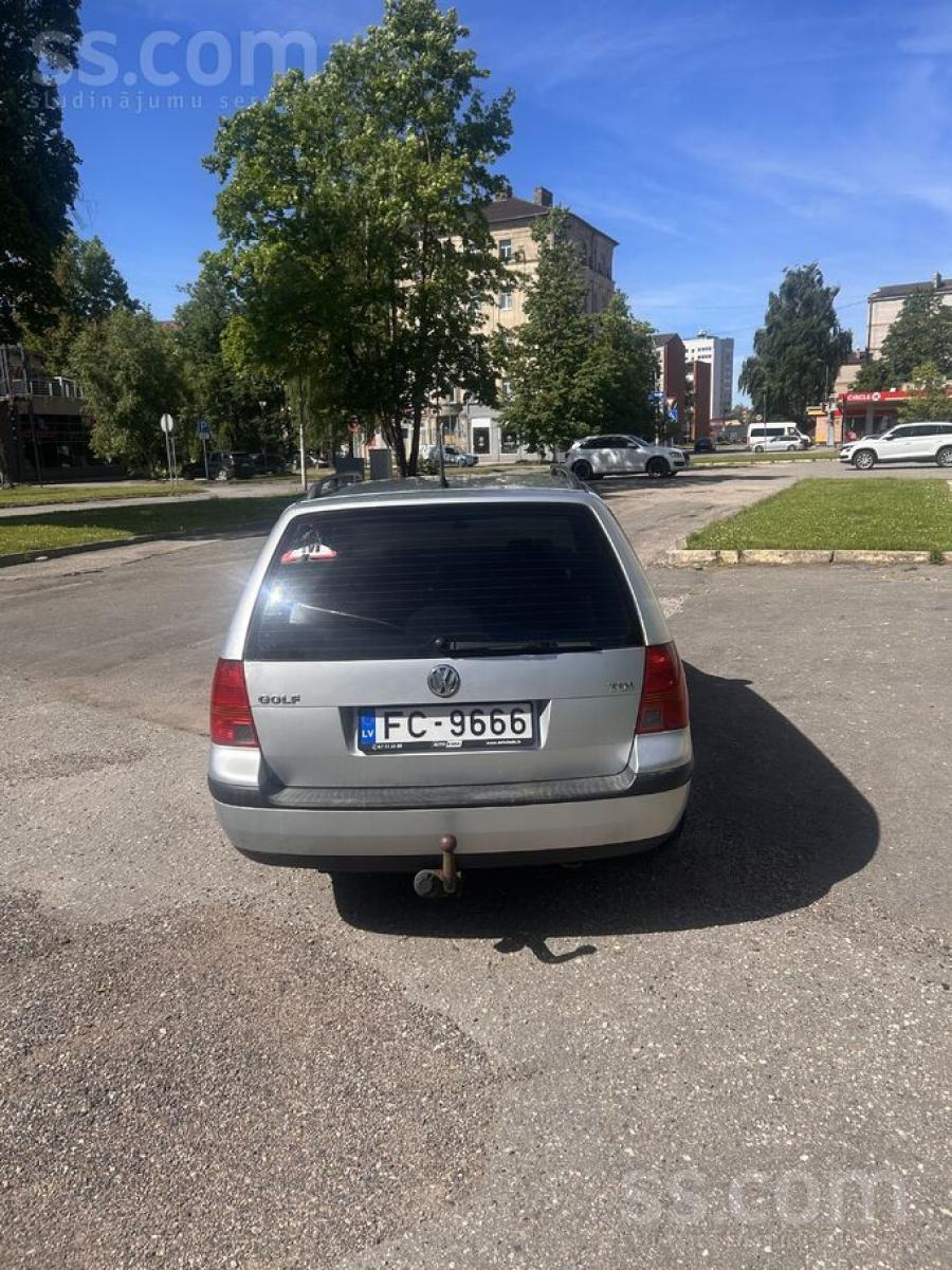 Volkswagen Golf 2001 Jelgava, ar dzinēja tilpumu 1.90 L un nobraukumu 447 tūkst. km par 2000 €, foto 6 vietnē AUTOMOTO.COM.LV