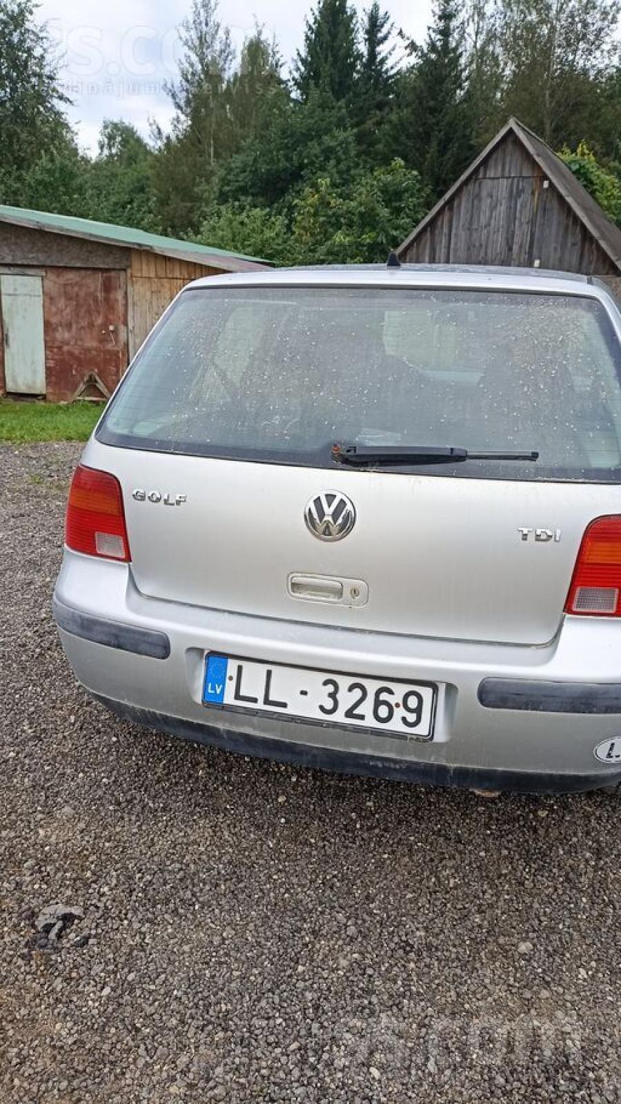 Volkswagen Golf 2002 Rēzekne, ar dzinēja tilpumu 1.90 L un nobraukumu 247 tūkst. km par 1500 €, foto 3 vietnē AUTOMOTO.COM.LV