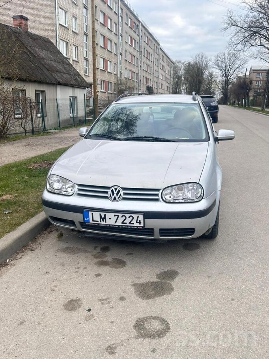 Volkswagen Golf 2002 Rēzekne, ar dzinēja tilpumu 1.60 L un nobraukumu 165 tūkst. km par 400 €, foto 1 vietnē AUTOMOTO.COM.LV