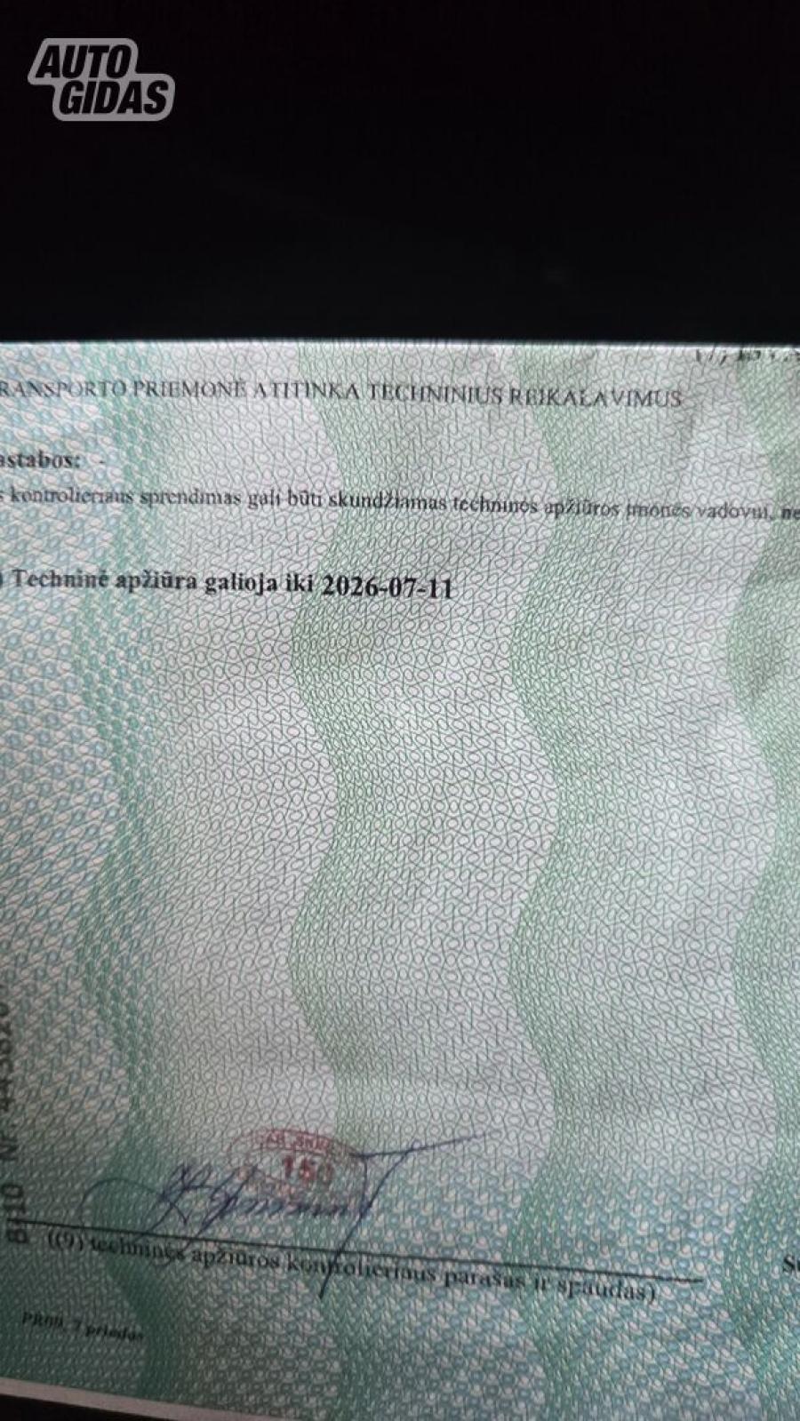 Volkswagen Golf 2004 in Prienai, with an engine capacity of 1.90 L and mileage of 423 thousand km for 950 €, photo 14 on AUTOMOTO.COM.LV