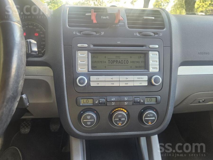 Volkswagen Golf 2008 Valmiera, ar dzinēja tilpumu 1.90 L un nobraukumu 378 tūkst. km par 1550 €, foto 13 vietnē AUTOMOTO.COM.LV