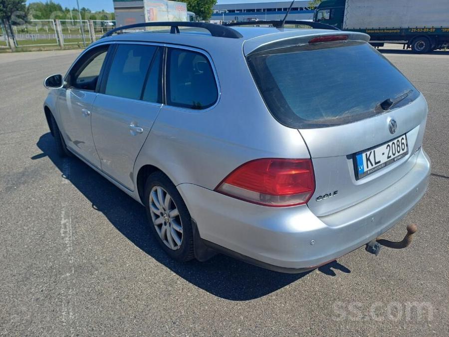 Volkswagen Golf 2009 in Daugavpils, with an engine capacity of 2.00 L and mileage of 0 thousand km for 1600 €, photo 5 on AUTOMOTO.COM.LV