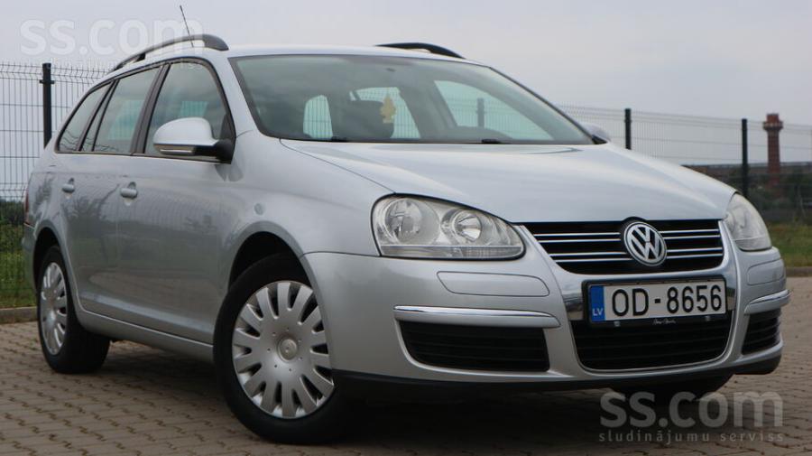 Volkswagen Golf 2009 Rīga, ar dzinēja tilpumu 1.90 L un nobraukumu 292 tūkst. km par 3599 €, foto 1 vietnē AUTOMOTO.COM.LV