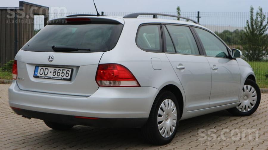 Volkswagen Golf 2009 Rīga, ar dzinēja tilpumu 1.90 L un nobraukumu 292 tūkst. km par 3599 €, foto 7 vietnē AUTOMOTO.COM.LV
