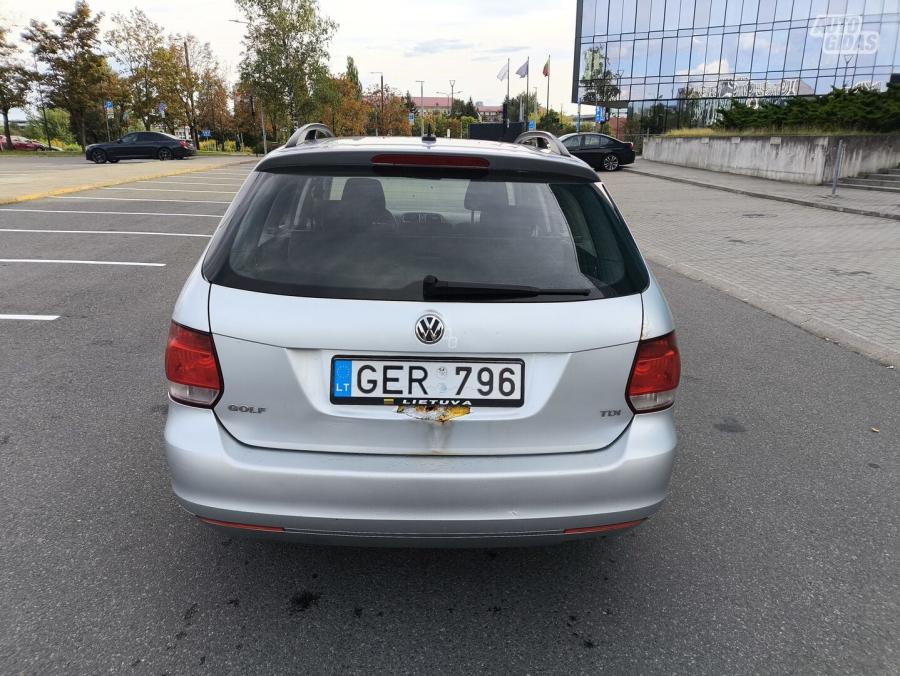 Volkswagen Golf 2012 in Vilnius, with an engine capacity of 1.60 L and mileage of 293 thousand km for 1500 €, photo 7 on AUTOMOTO.COM.LV
