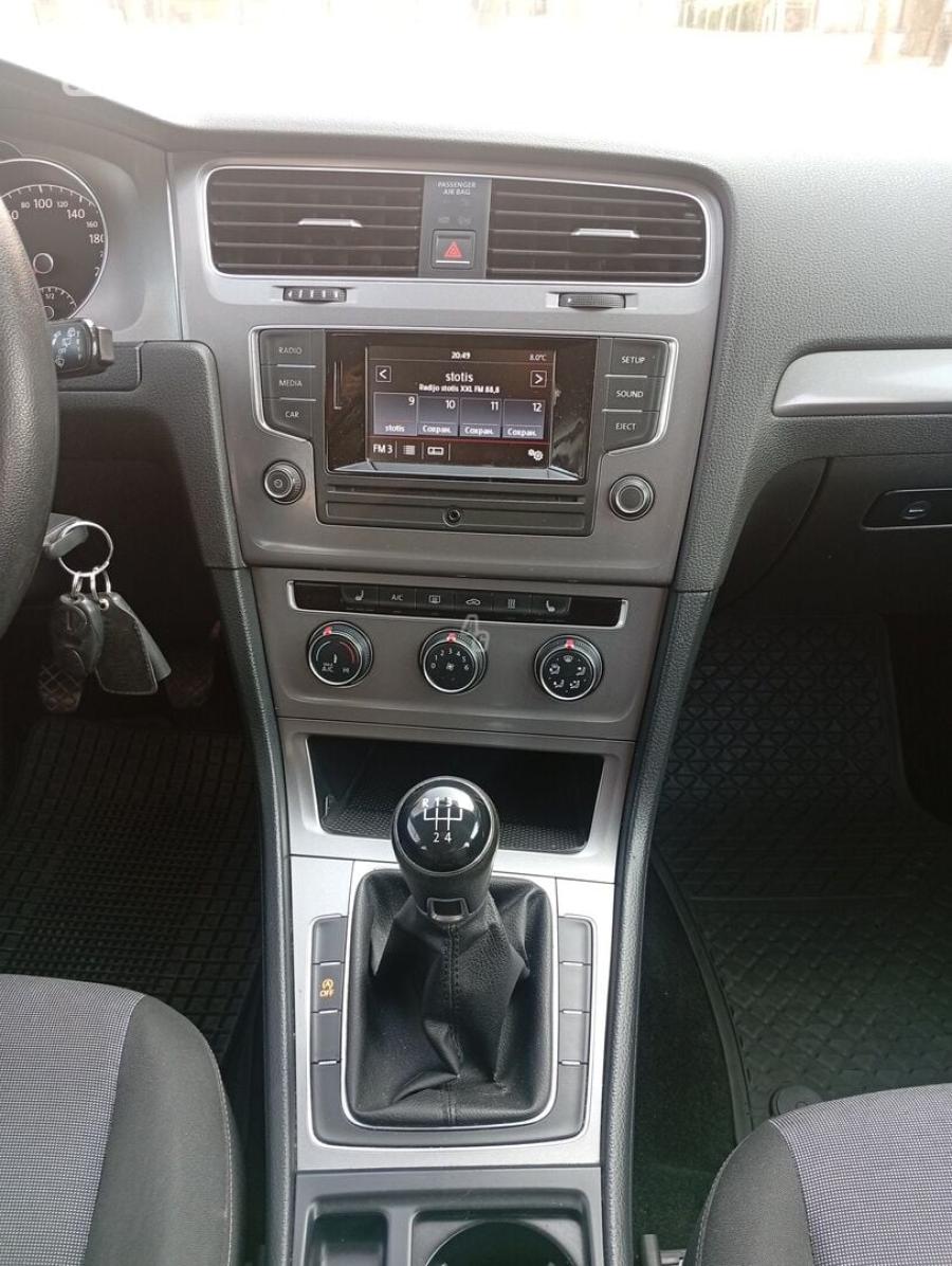 Volkswagen Golf 2014 in Vilnius, with an engine capacity of 1.60 L and mileage of 254 thousand km for 5550 €, photo 21 on AUTOMOTO.COM.LV