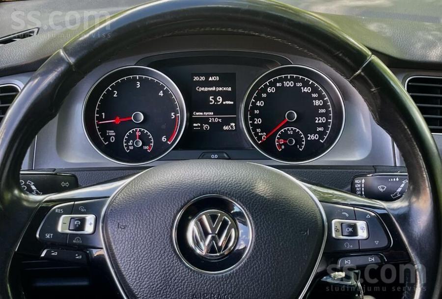 Volkswagen Golf 2015 in Riga, with an engine capacity of 1.60 L and mileage of 0 thousand km for 4900 €, photo 15 on AUTOMOTO.COM.LV