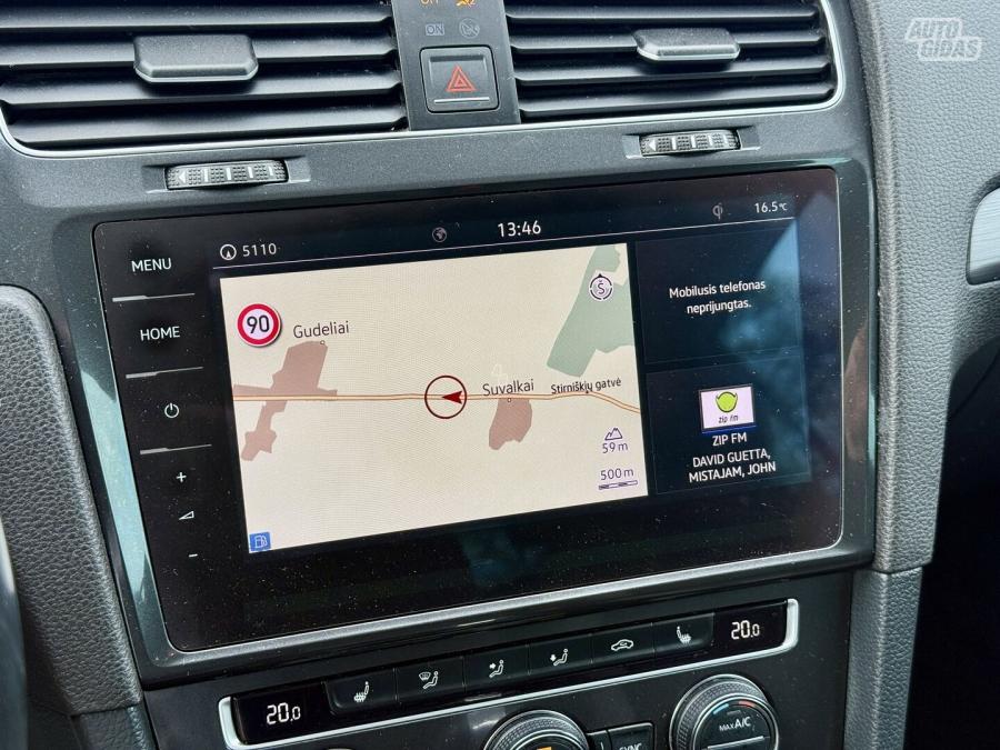 Volkswagen Golf 2017 Vilkaviškis, ar dzinēja tilpumu 2.00 L un nobraukumu 239 tūkst. km par 10900 €, foto 13 vietnē AUTOMOTO.COM.LV