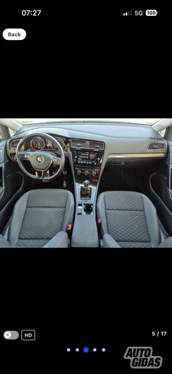 Volkswagen Golf 2018 Kauņa, ar dzinēja tilpumu 1.60 L un nobraukumu 283 tūkst. km par 7100 €, foto 6 vietnē AUTOMOTO.COM.LV