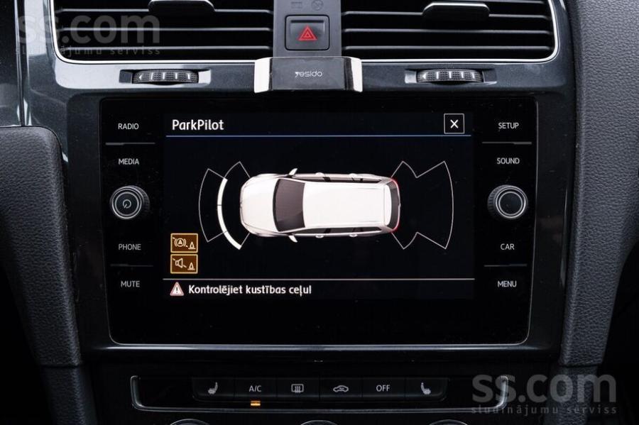 Volkswagen Golf 2019 in Riga, with an engine capacity of 1.50 L and mileage of 131 thousand km for 10850 €, photo 11 on AUTOMOTO.COM.LV