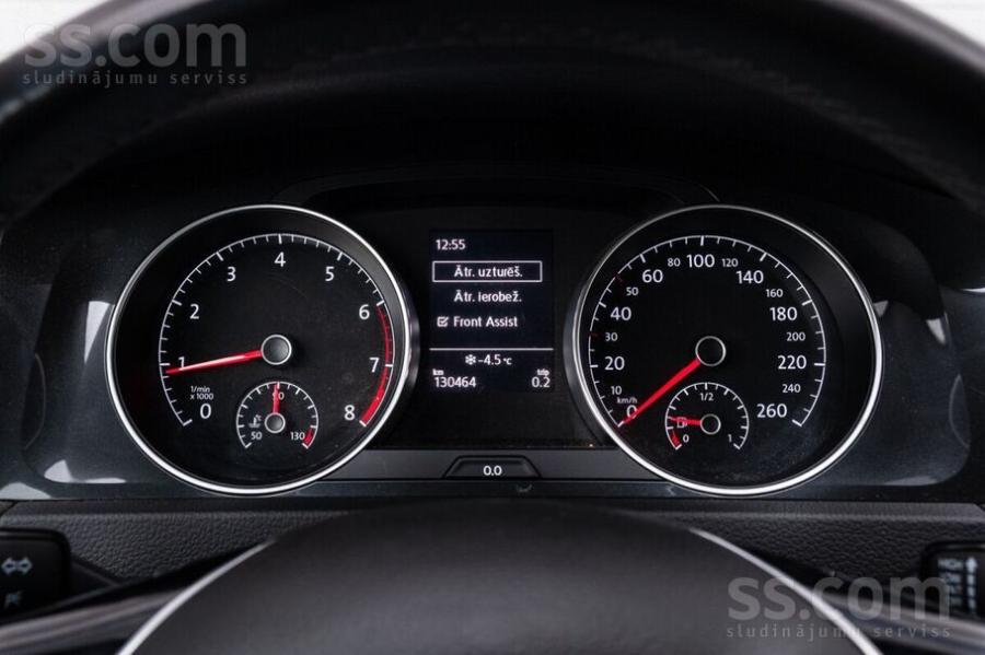 Volkswagen Golf 2019 in Riga, with an engine capacity of 1.50 L and mileage of 131 thousand km for 10850 €, photo 19 on AUTOMOTO.COM.LV