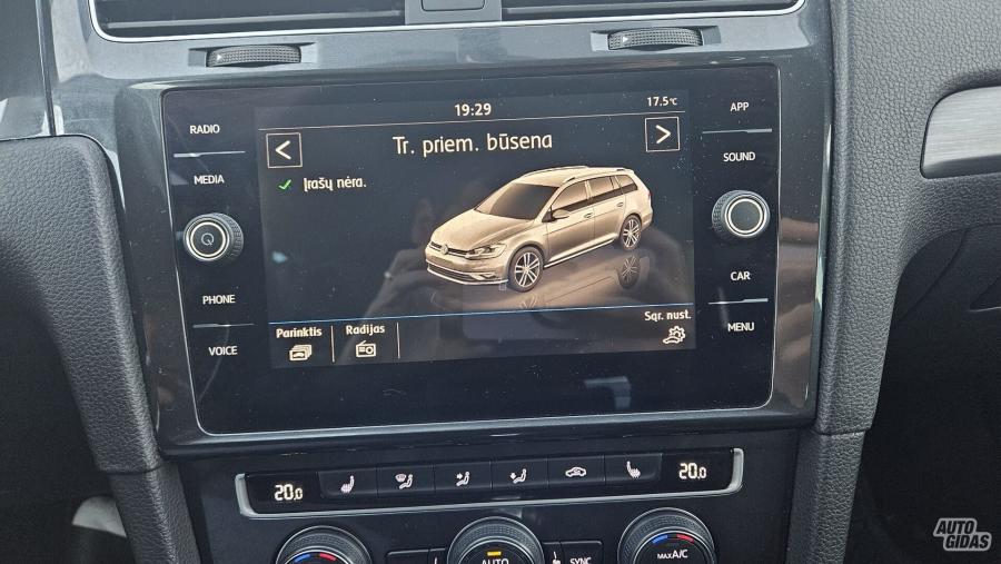 Volkswagen Golf 2019 Kauņa, ar dzinēja tilpumu 1.50 L un nobraukumu 170 tūkst. km par 13000 €, foto 11 vietnē AUTOMOTO.COM.LV
