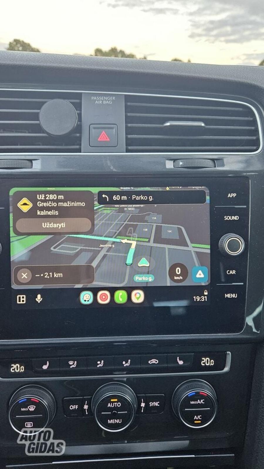 Volkswagen Golf 2019 Kauņa, ar dzinēja tilpumu 1.50 L un nobraukumu 170 tūkst. km par 13000 €, foto 12 vietnē AUTOMOTO.COM.LV