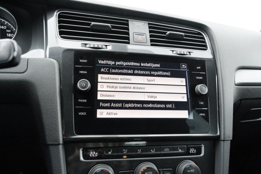 Volkswagen Golf 2020 in Riga, with an engine capacity of 1.50 L and mileage of 147 thousand km for 12900 €, photo 18 on AUTOMOTO.COM.LV