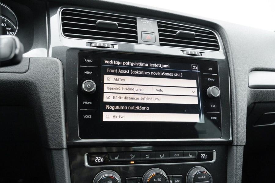 Volkswagen Golf 2020 Rīga, ar dzinēja tilpumu 1.50 L un nobraukumu 147 tūkst. km par 12900 €, foto 19 vietnē AUTOMOTO.COM.LV