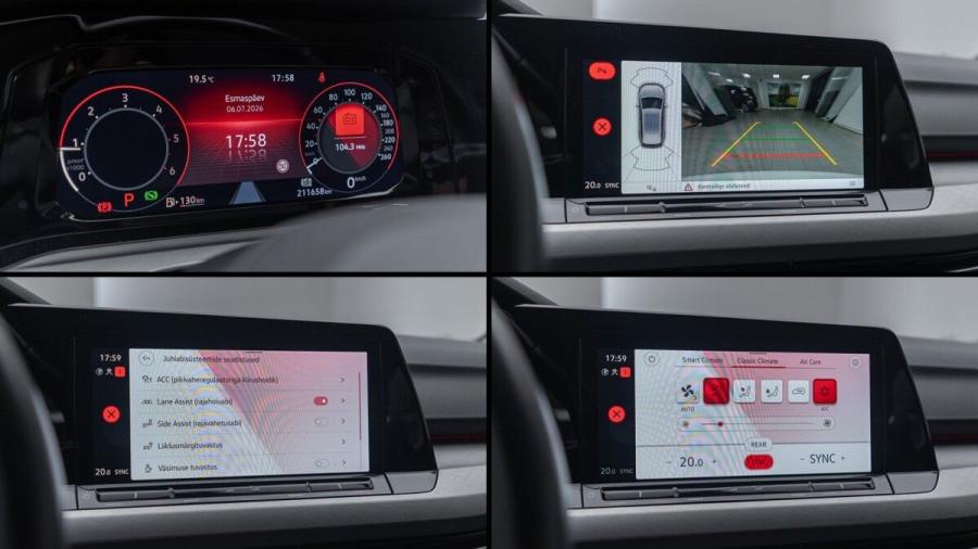 Volkswagen Golf 2021 Peetri, ar dzinēja tilpumu 2.00 L un nobraukumu 212 tūkst. km par 15650 €, foto 17 vietnē AUTOMOTO.COM.LV