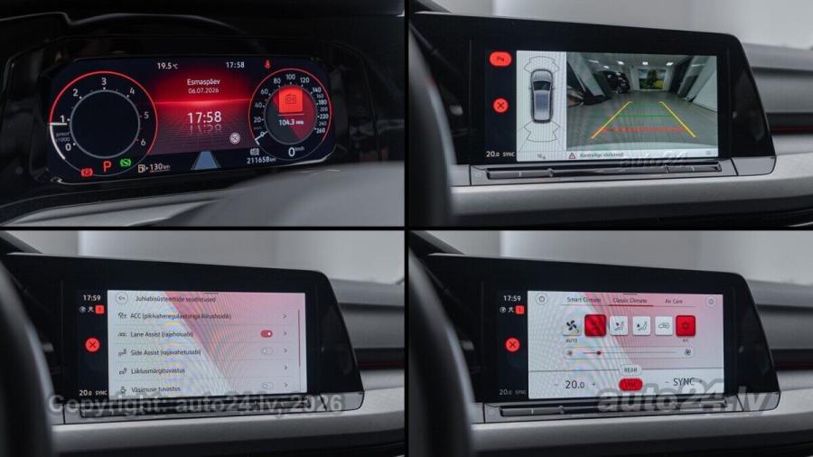 Volkswagen Golf 2021 Tallina, ar dzinēja tilpumu 2.00 L un nobraukumu 212 tūkst. km par 15650 €, foto 17 vietnē AUTOMOTO.COM.LV