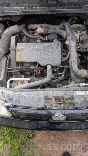 Black Volkswagen golf-variant 1996 in Riga, with an engine capacity of 1.90 L and mileage of 459 thousand km for 790 €, photo 7 on AUTOMOTO.COM.LV