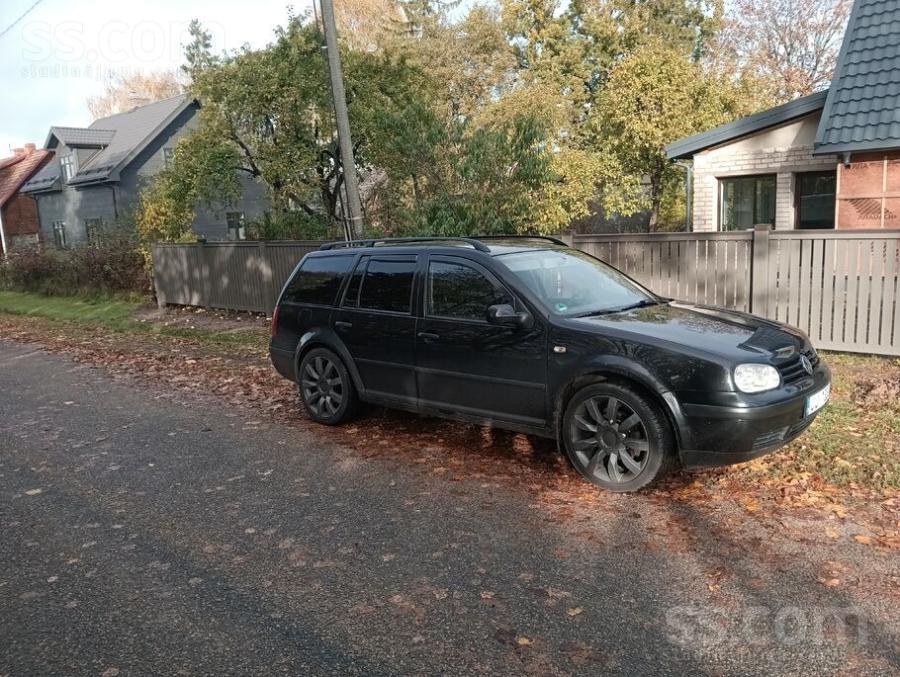 Melns Volkswagen golf-variant 2000 Kuldīga, ar dzinēja tilpumu 1.60 L un nobraukumu 580 tūkst. km par 850 €, foto 1 vietnē AUTOMOTO.COM.LV