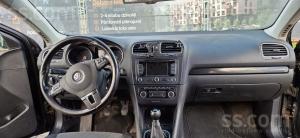 Melns Volkswagen golf-variant 2011 Liepāja, ar dzinēja tilpumu 2.00 L un nobraukumu 360 tūkst. km par 1600 €, foto 7 vietnē AUTOMOTO.COM.LV