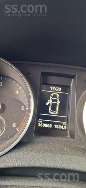 Melns Volkswagen golf-variant 2011 Liepāja, ar dzinēja tilpumu 2.00 L un nobraukumu 360 tūkst. km par 1600 €, foto 8 vietnē AUTOMOTO.COM.LV