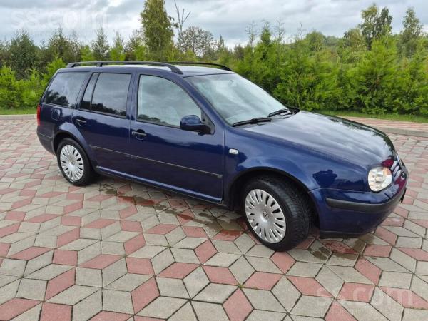 Blue Volkswagen golf-variant 2001 in Ludza, with an engine capacity of 1.90 L and mileage of 340 thousand km for 1200 €, photo 3 on AUTOMOTO.COM.LV