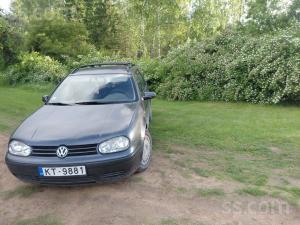 Zaļš Volkswagen golf-variant 2001 Daugavpils, ar dzinēja tilpumu 1.90 L un nobraukumu 417 tūkst. km par 1500 €, foto  vietnē AUTOMOTO.COM.LV