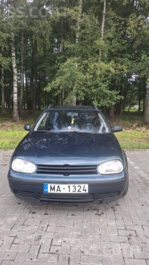 Green Volkswagen golf-variant 2003 in Riga, with an engine capacity of 1.90 L and mileage of 345 thousand km for 700 €, photo  on AUTOMOTO.COM.LV