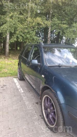 Green Volkswagen golf-variant 2003 in Riga, with an engine capacity of 1.90 L and mileage of 345 thousand km for 700 €, photo 3 on AUTOMOTO.COM.LV