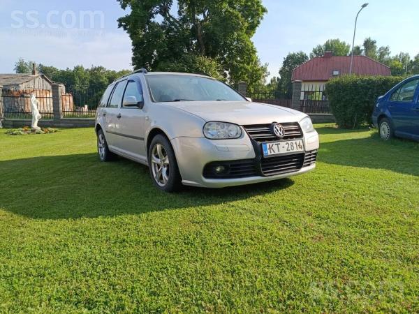 Серый Фольксваген Гольф Вариант 2000 в Рига, объемом двигателя 1.90 л и пробегом 368 тыс. км за 1200 €, фото 1 на AUTOMOTO.COM.LV
