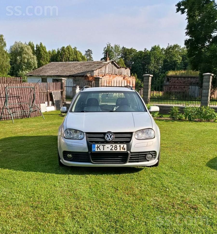 Серый Фольксваген Гольф Вариант 2000 в Рига, объемом двигателя 1.90 л и пробегом 368 тыс. км за 1200 €, фото 5 на AUTOMOTO.COM.LV