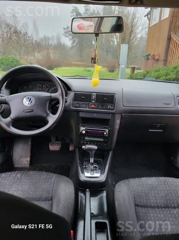 Pelēks Volkswagen golf-variant 2001 Valka, ar dzinēja tilpumu 1.90 L un nobraukumu 417 tūkst. km par 1900 €, foto 7 vietnē AUTOMOTO.COM.LV