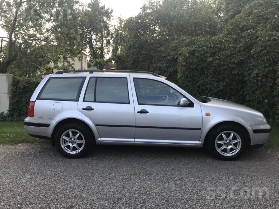 Pelēks Volkswagen golf-variant 2001 Valmiera, ar dzinēja tilpumu 1.90 L un nobraukumu 303 tūkst. km par 1650 €, foto 13 vietnē AUTOMOTO.COM.LV