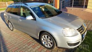 Grey Volkswagen golf-variant 2008 in Valmiera, with an engine capacity of 1.90 L and mileage of 325 thousand km for 1900 €, photo 1 on AUTOMOTO.COM.LV