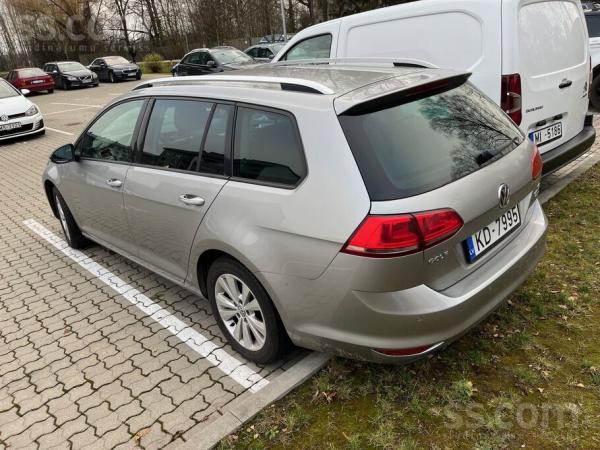 Grey Volkswagen golf-variant 2015 in Riga, with an engine capacity of 1.40 L and mileage of 210 thousand km for 7850 €, photo 2 on AUTOMOTO.COM.LV
