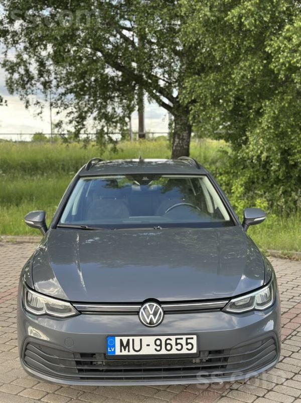 Grey Volkswagen golf-variant 2021 in Riga, with an engine capacity of 1.50 L and mileage of 193 thousand km for 12800 €, photo 5 on AUTOMOTO.COM.LV