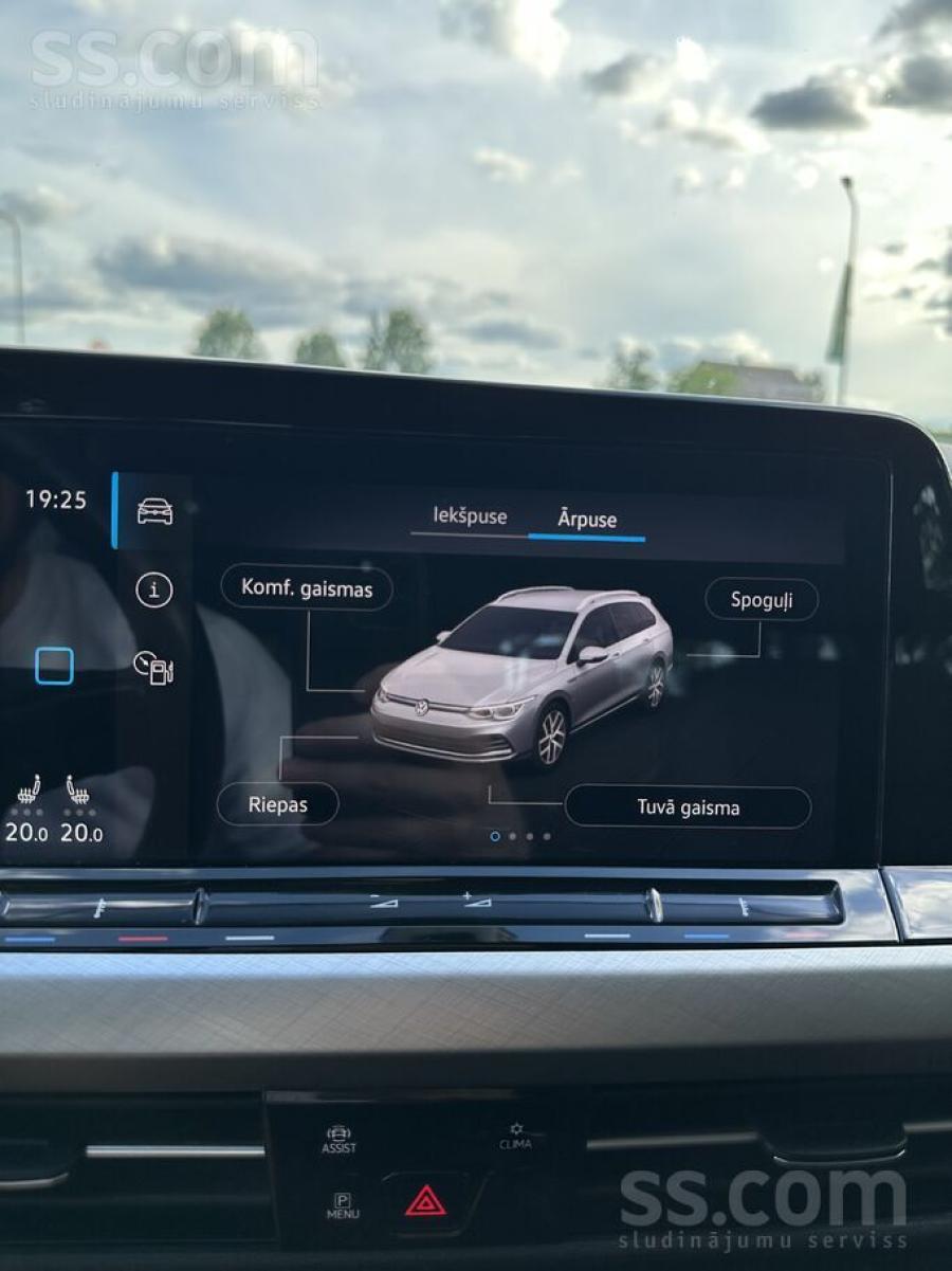 Pelēks Volkswagen golf-variant 2021 Rīga, ar dzinēja tilpumu 1.50 L un nobraukumu 193 tūkst. km par 12800 €, foto 23 vietnē AUTOMOTO.COM.LV